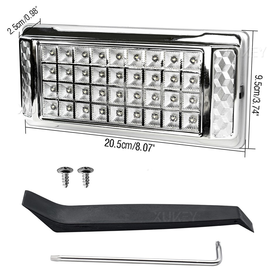 Universal 12V 36 LED Car Pickup Vehicle Roof Dome Ceiling Interior ...