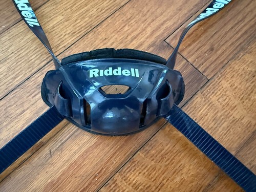 Riddell Speed FLEX Football Helmet Navy Blue Hard Cup Chinstrap + Cam ...