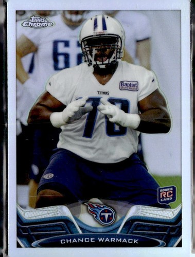 2013 Topps Chrome RC Refractor #127 Chance Warmack(F) | eBay
