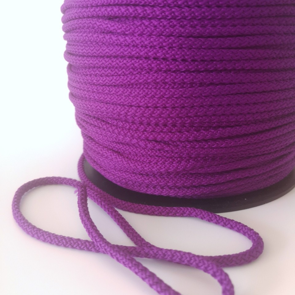 5mm Cord Drawstring Rope Polypropylene Strong String Craft Lacing ...
