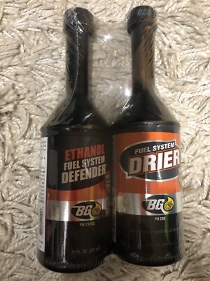 🏆GENUINE BG ETHANOL 2 X BG 44k Ethanol Fuel System Cleaner Drier ...