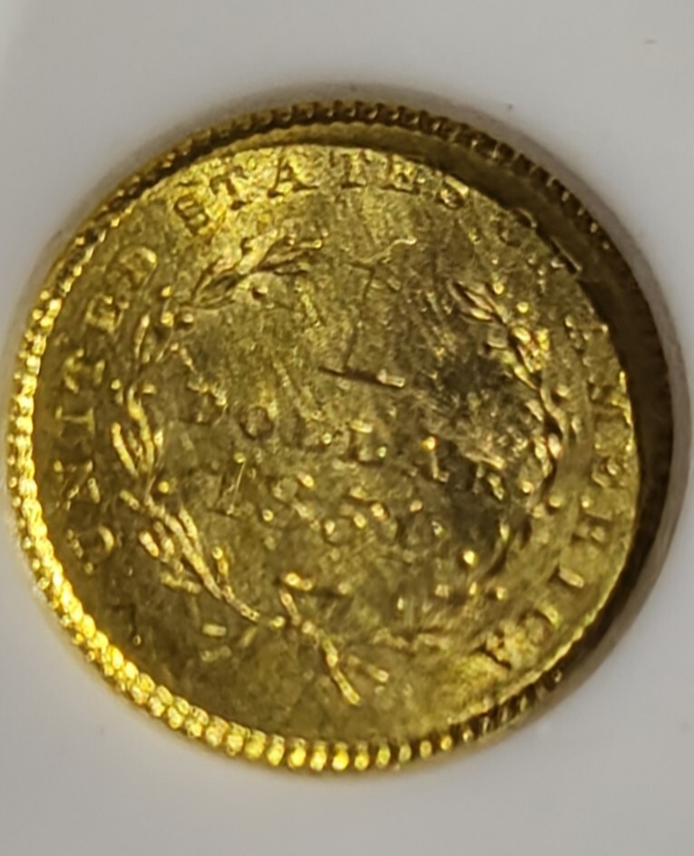 1851 $1 DOLLAR GOLD COIN NGC MS63 *BEAUTIFUL!* LIBERTY HEAD | eBay