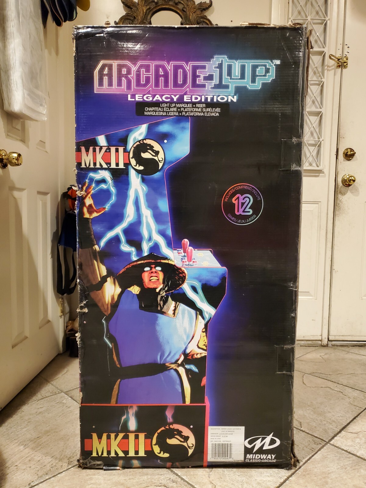 Midway Games Edition Arcade Cabinet - MID-A-10140 for sale online | eBay