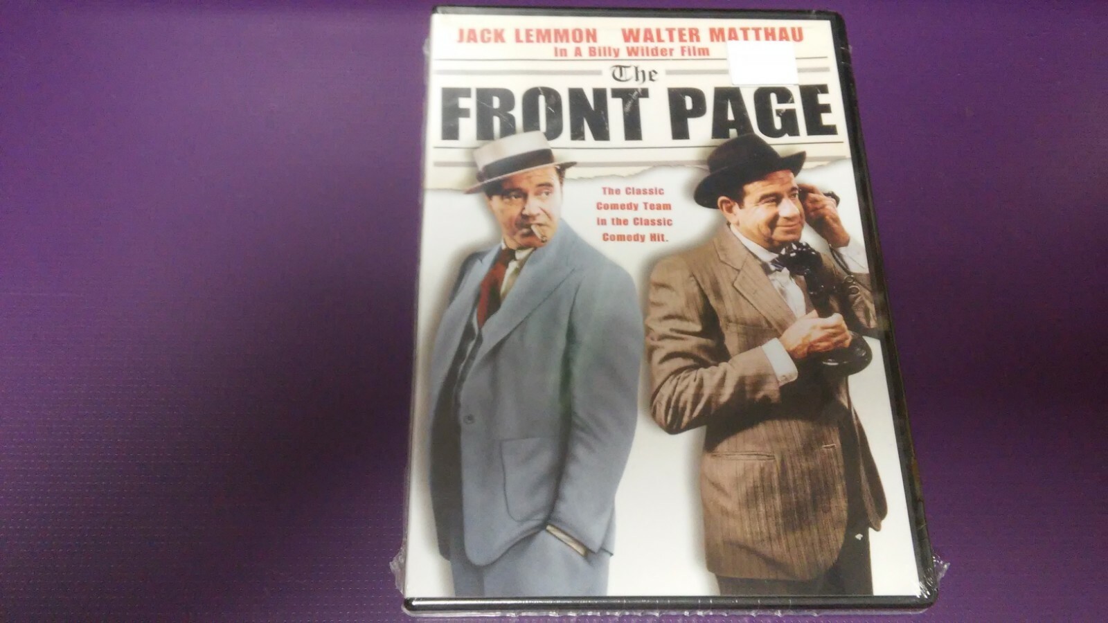 The Front Page (DVD, 2005) Jack Lemmon Walter Matthau 25192732928| eBay