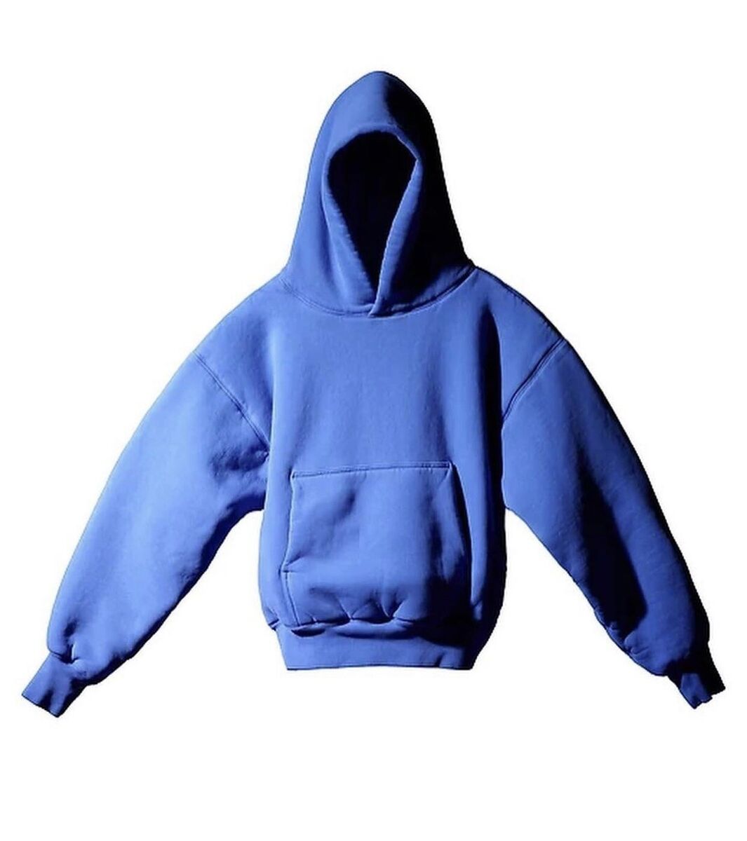 Yeezy Gap Hoodie Blue Adult Large Kanye West Sweatshirt Yeezy Gap Hoodie Blue Adult Large Kanye West Sweatshirt