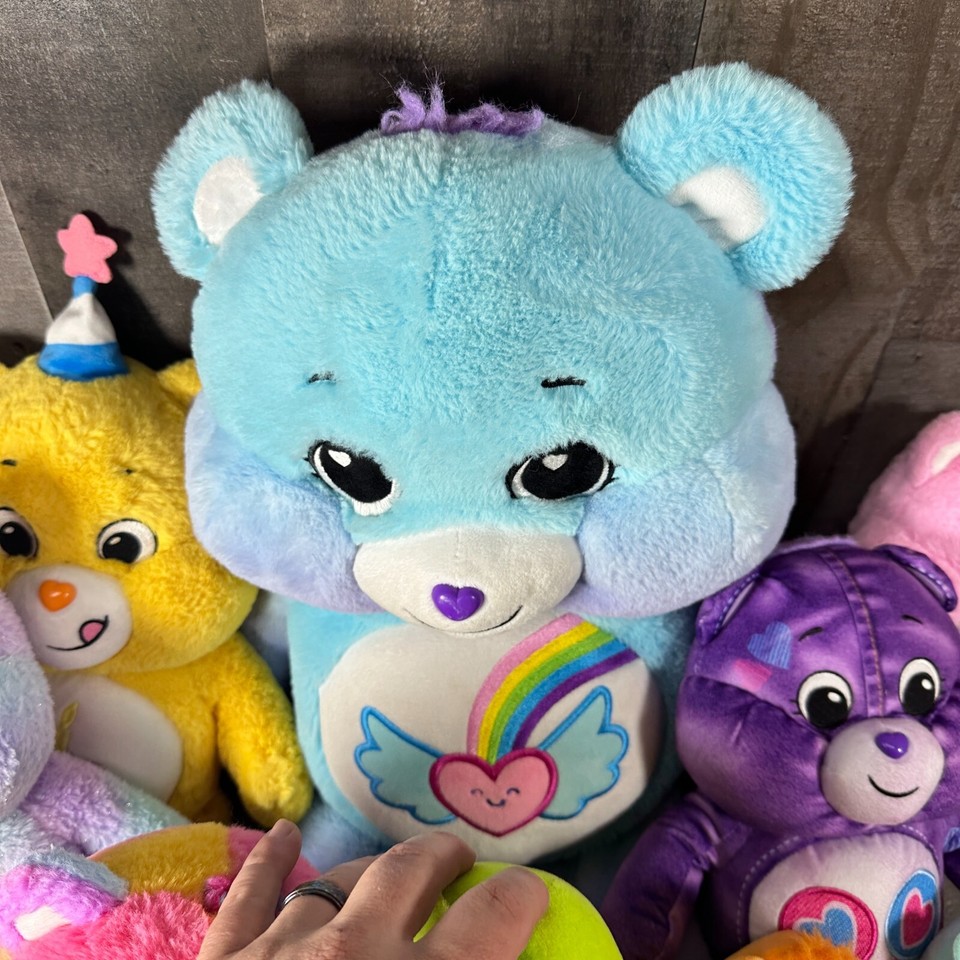 Large Lot Care Bears Plush Stuffed Toys Modern | eBay