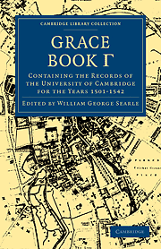 NEW BOOK Grace Book Gamma by Edited by William George Searle , John ...