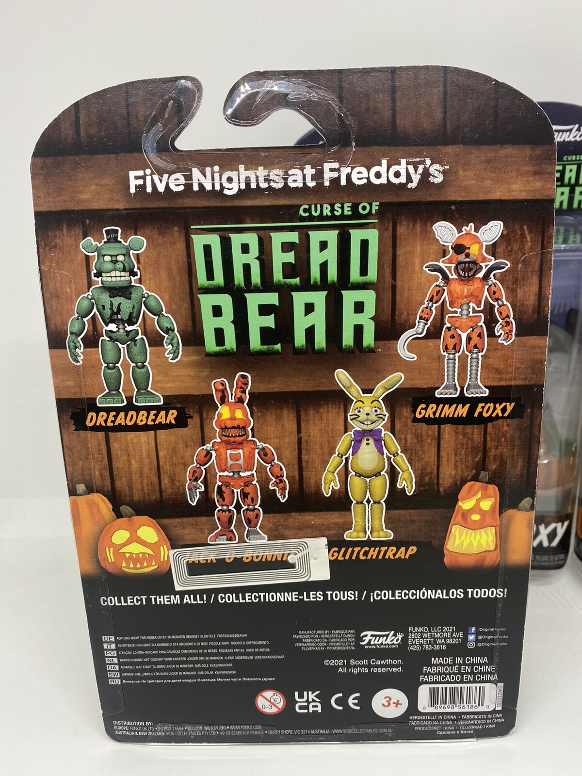 Five Nights At Freddys Dread Bear, Grimm Foxy ,Jack O Bonnie ...