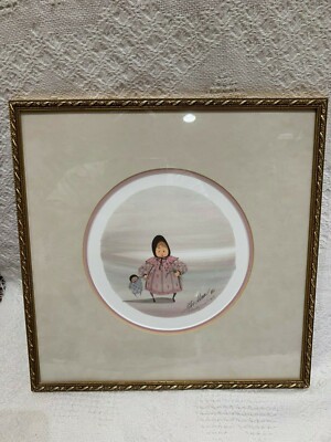 P. Buckley Moss "Chelsea" 1988 matted, framed and signed #268/1000 | eBay