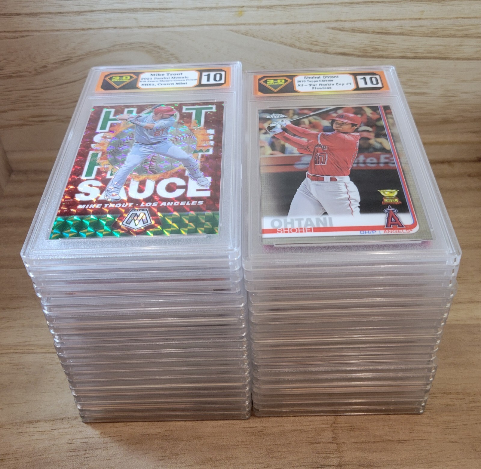 MLB Graded Slabs "YOU PICK YOUR SLAB" RC/Stars/#'d ( 3-D Grading 10's-9 ...