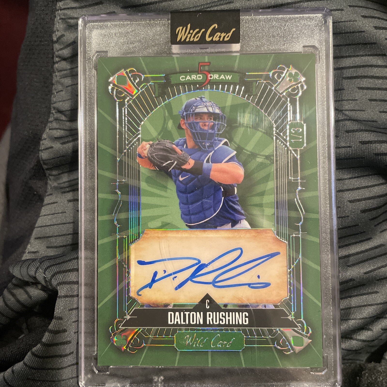 2024 Wild Card 5 Card Draw Dalton Rushing Dodgers Rookie Autograph #d 1 ...