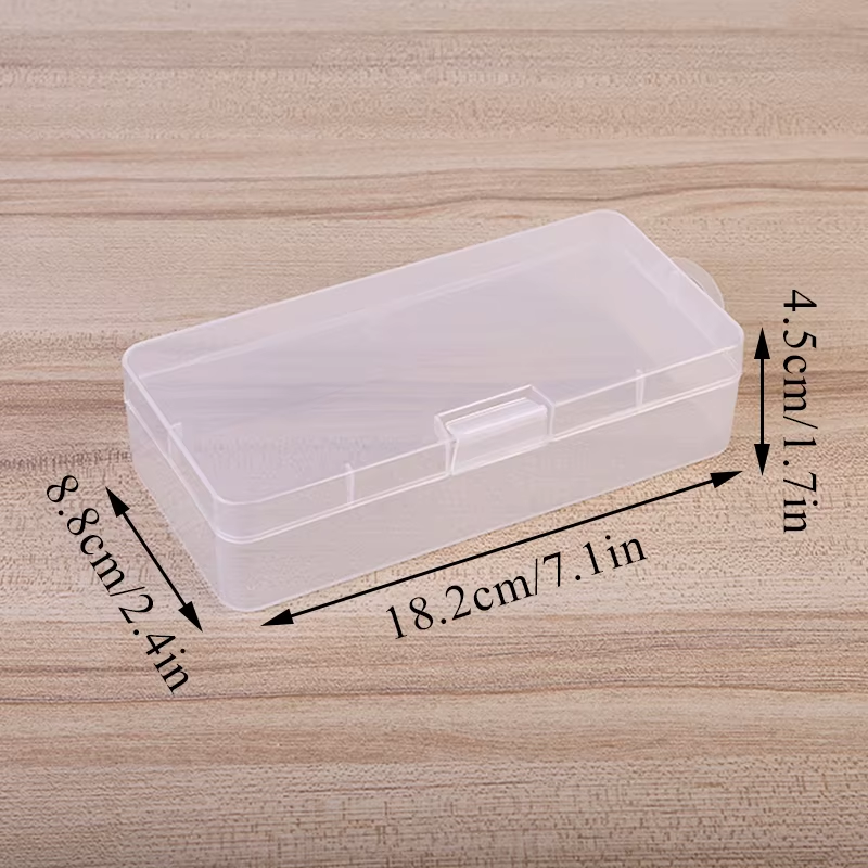 Mini Plastic Box Rectangular Box Translucent Box Jewelry Beads ...