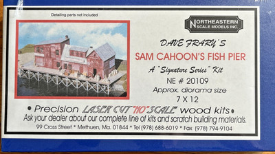 Northeastern Scale Models Sam Cahoon's Fish Pier HO | eBay