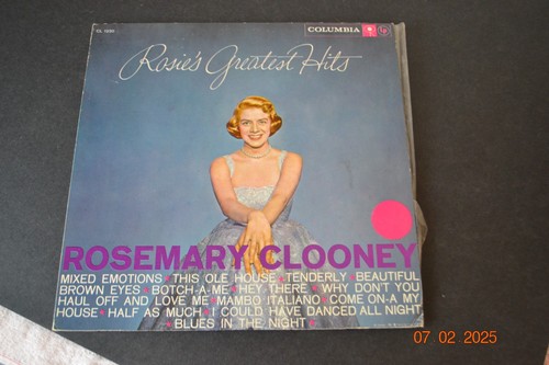 Rosemary Clooney Rosie’s Greatest Hits – Columbia CL-1230 vinyl | eBay