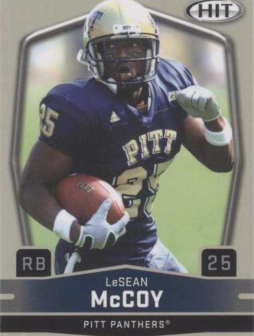 2009 SAGE Hit - LeSean McCoy #25 Glossy White Jersey (RC) for sale ...