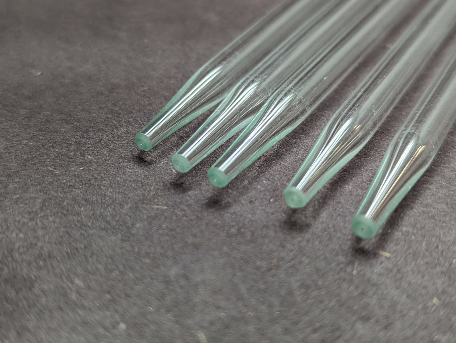 Lot of (5) Pfeiffer Glass TC 2.5mL Class A Bulb Volumetric Pipette ...