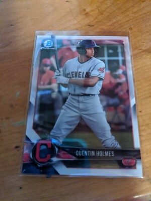 2018 Bowman Chrome Prospects Quentin Holmes | eBay