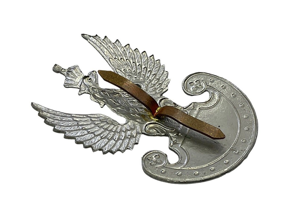 WW2 Poland Polish Cap Badge With Blade Fixing | eBay