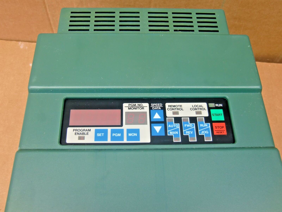 RELIANCE GP2000 AC DRIVE, 460V, 11.1A, 7.5HP, P/N: 2GU41007 ...