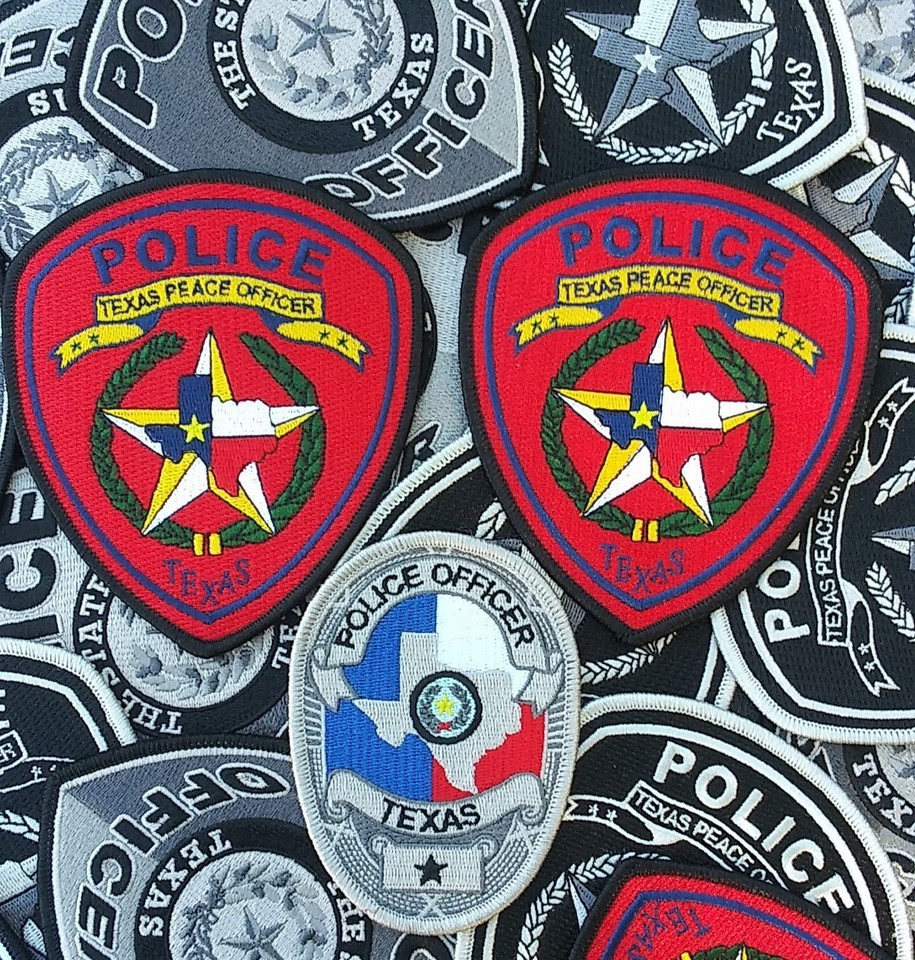 10 (ten) Different Texas Police Patches Sets | eBay