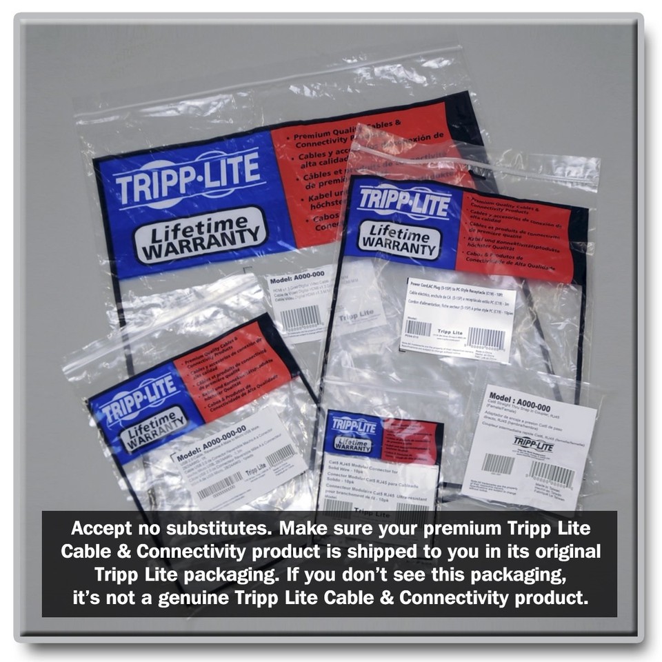 Tripp Lite Duplex Singlemode 8.3/125 Fiber Patch Cable (LC/LC), 7m (23 ...