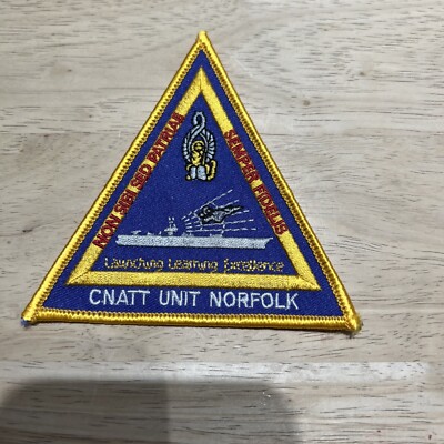 CNATT Norfolk, VA Patch-Center For Naval Aviation Technical Training ...