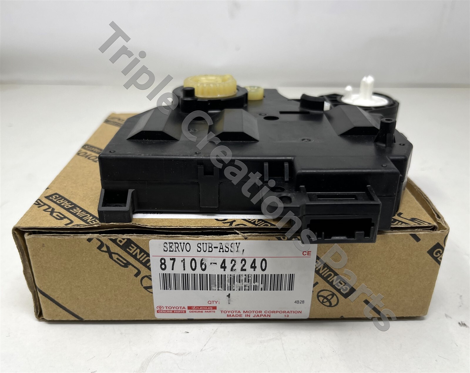 Toyota Genuine 87106-42240 Damper Servo Sub-Assy Blower 8710642240 OEM ...
