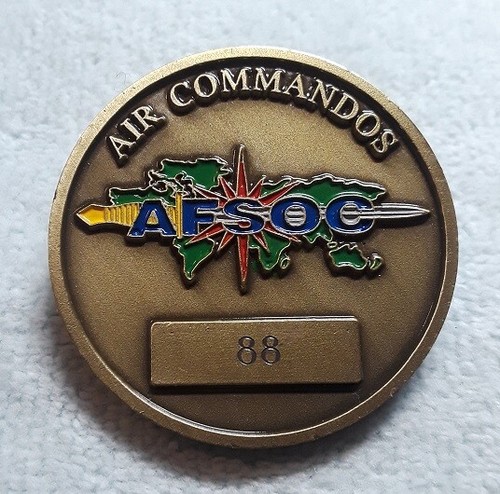 AUTHENTIC AFSOC SPECIAL OPERATIONS CMD #88 HURLBURT FIELD RARE ...