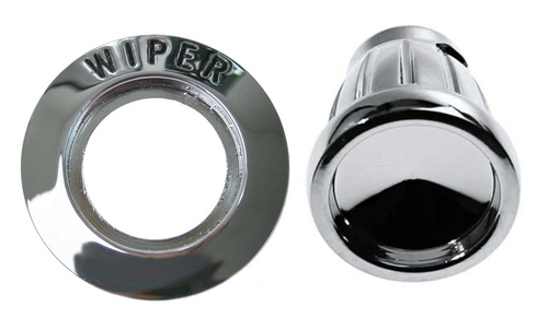 Chrome Wiper Knob And Wiper Bezel For 1964-1966 Ford Mustang | eBay