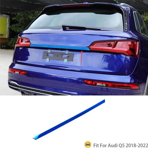 For Audi Q5 2018-2022 Blue Titanium Rear Door Trunk Lid Tailgate Strip ...