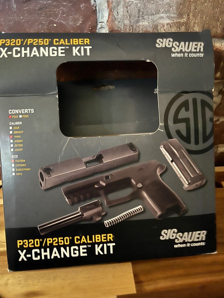 Sig Sauer P320 P250 x-change kit with Romeo1 MOS CALX-320F-9-B-RX | eBay