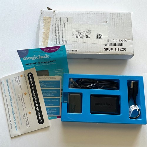 MagicJack - HOME VoIP Telephone Adapter with 12 Months of Service ...