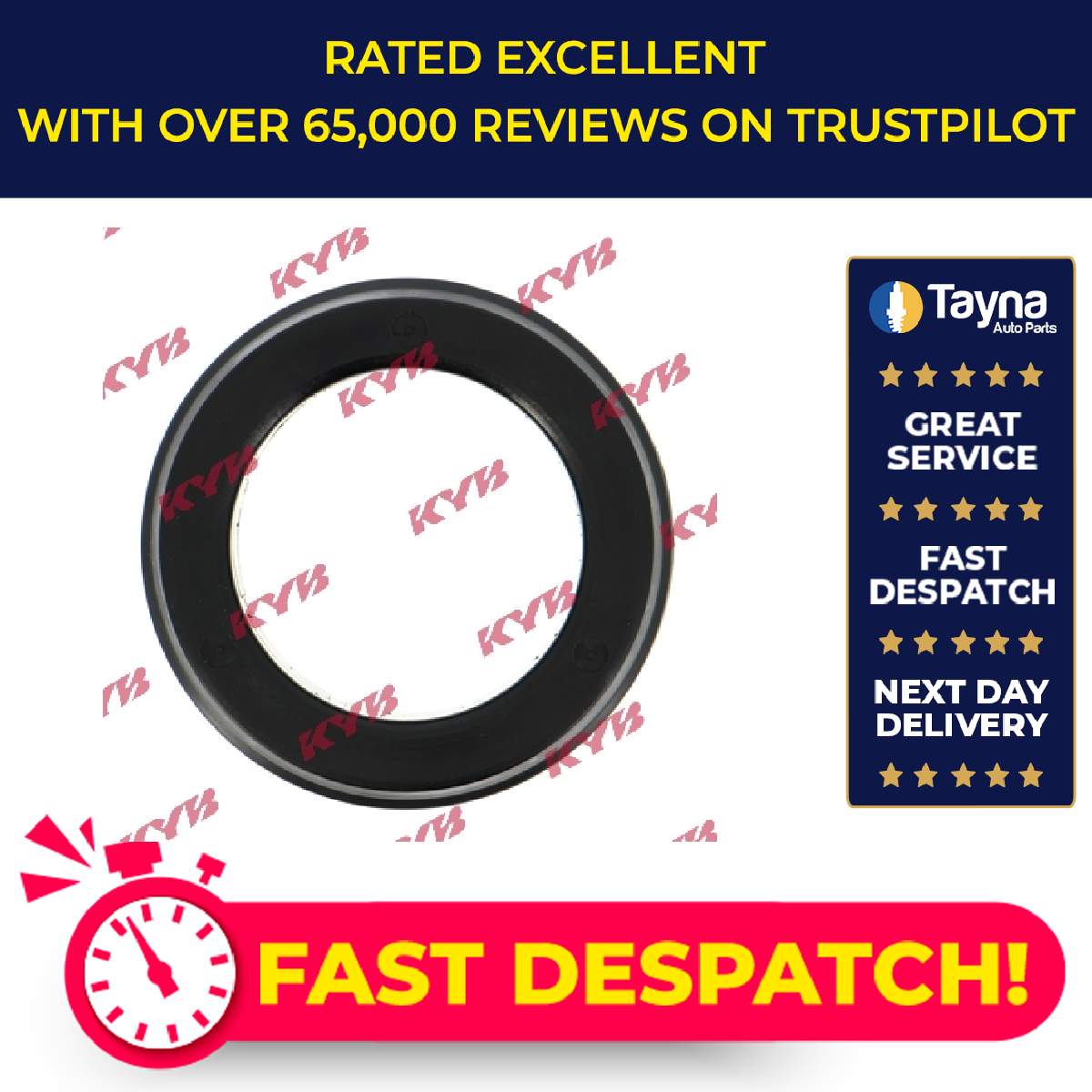 Strut Anti Friction Bearing fits NISSAN NOTE E11 Front 1.4 1.6 1.5D 06 ...