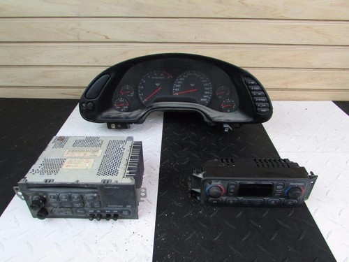 1998 C5 Corvette Speedometer Gauge, Radio, Heater Control Flood Damage ...