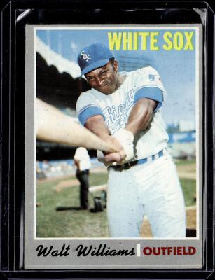 Walt Williams 1970 Topps #395 Chicago White Sox | eBay