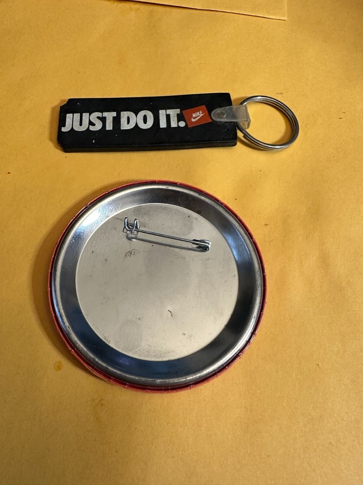 Original Jordan Nike just Do it Button Keychain 1980's lot | eBay