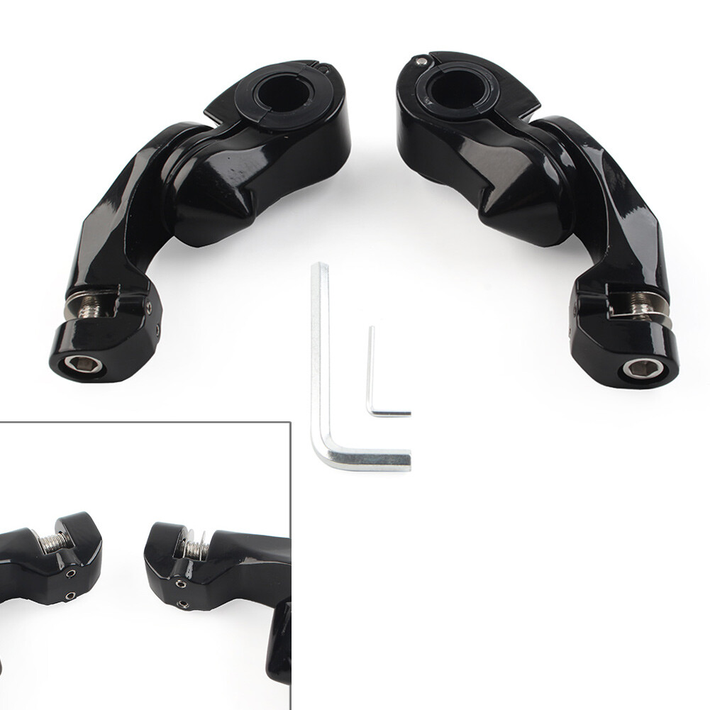 32mm Highway Footpeg Mount 1.25'' Engine Guards Pegs Clamp Support For ...