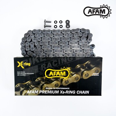 Afam Steel 520 Pitch 94 Link Chain for Kymco 250 KXR Mongoose 2003-2007 ...
