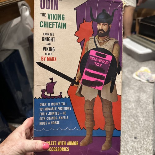 Marx Odin the Viking Chieftain 12" Figure 1960s Vintage | eBay