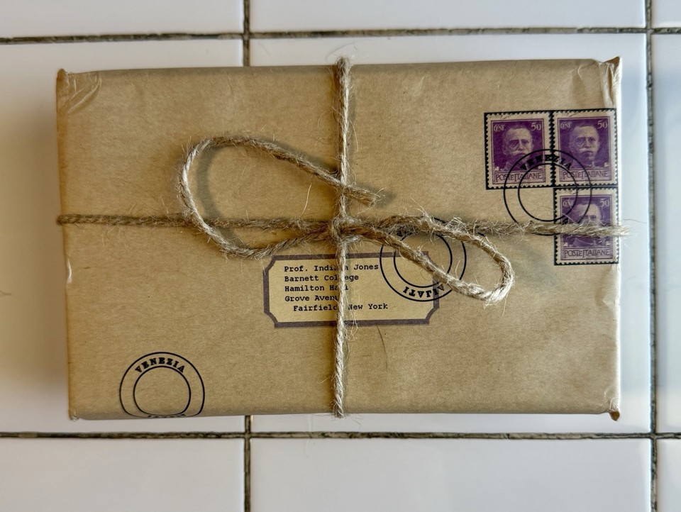 INDIANA JONES-Holy Grail Diary Replica, Subject Notebook & Documents ...