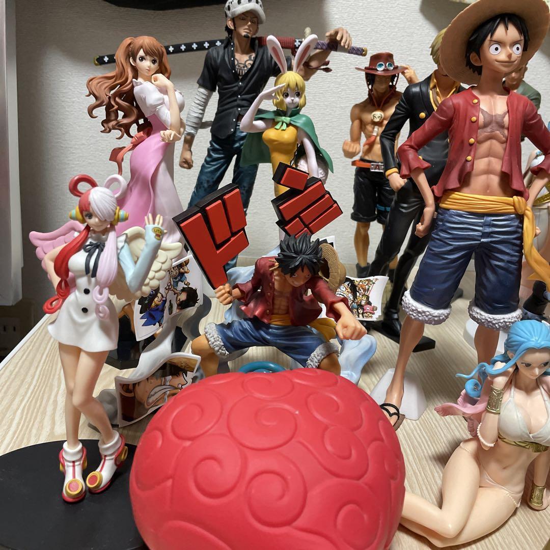 One Piece Figure Luffy Law Zoro Sanji Bonnie Pudding Carrot Nami Vivi ...