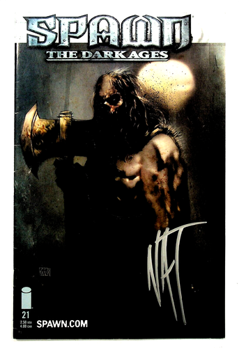Spawn The Dark Ages #21 Signed by Nat Jones Image Comics | eBay