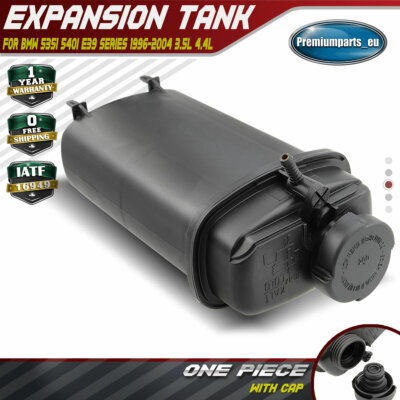 Radiator Coolant Expansion Tank w/ Cap for BMW 535i 540i E39 96-2004 ...