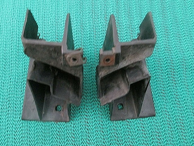 NOS GM C4 Corvette Rear Cargo Roof Targa Top Storage Mount Pair 1984 ...