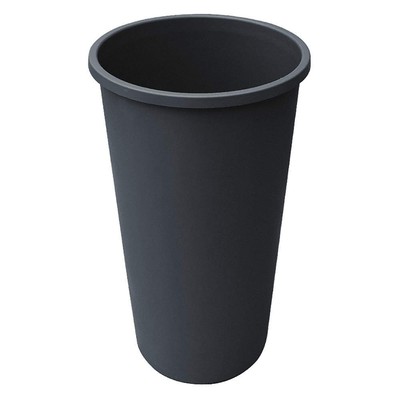 GRAINGER 4PGR7 Trash Can,Round,22 gal.,Gray 4PGR7 190735709672| eBay