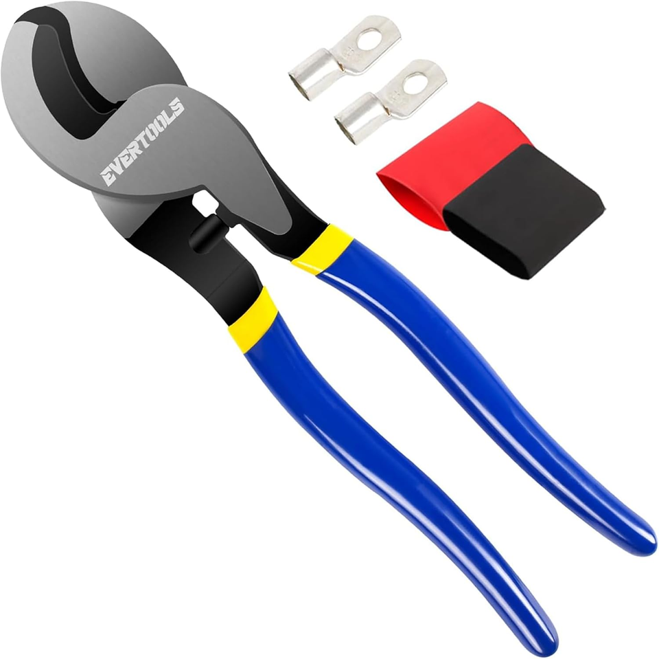 High-Leverage Cable Cutter, 10-Inch Wire Cutter for Aluminum & Soft ...