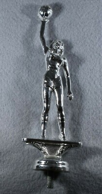 Rare Vintage Metal WOMEN'S BASKETBALL Trophy Topper-New Old Stock-6 ...