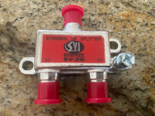 SVI Digital Splitter SV-2G for coaxial cable TV-Internet - NIB | eBay