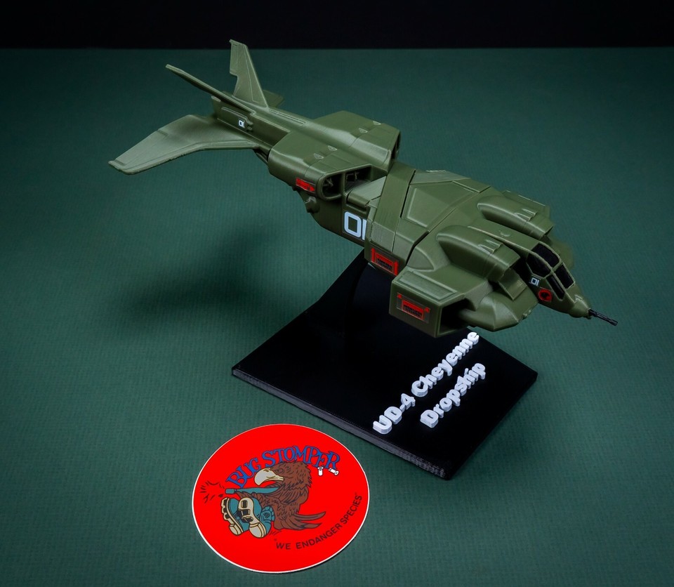 UD4 CHEYENNE Dropship ALIENS Plastic Model 3D Print 3D print | eBay