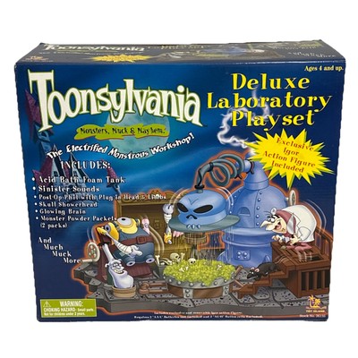 Toonsylvania Deluxe Laboratory Playset Frankenstein Vintage 1998 NEW ...